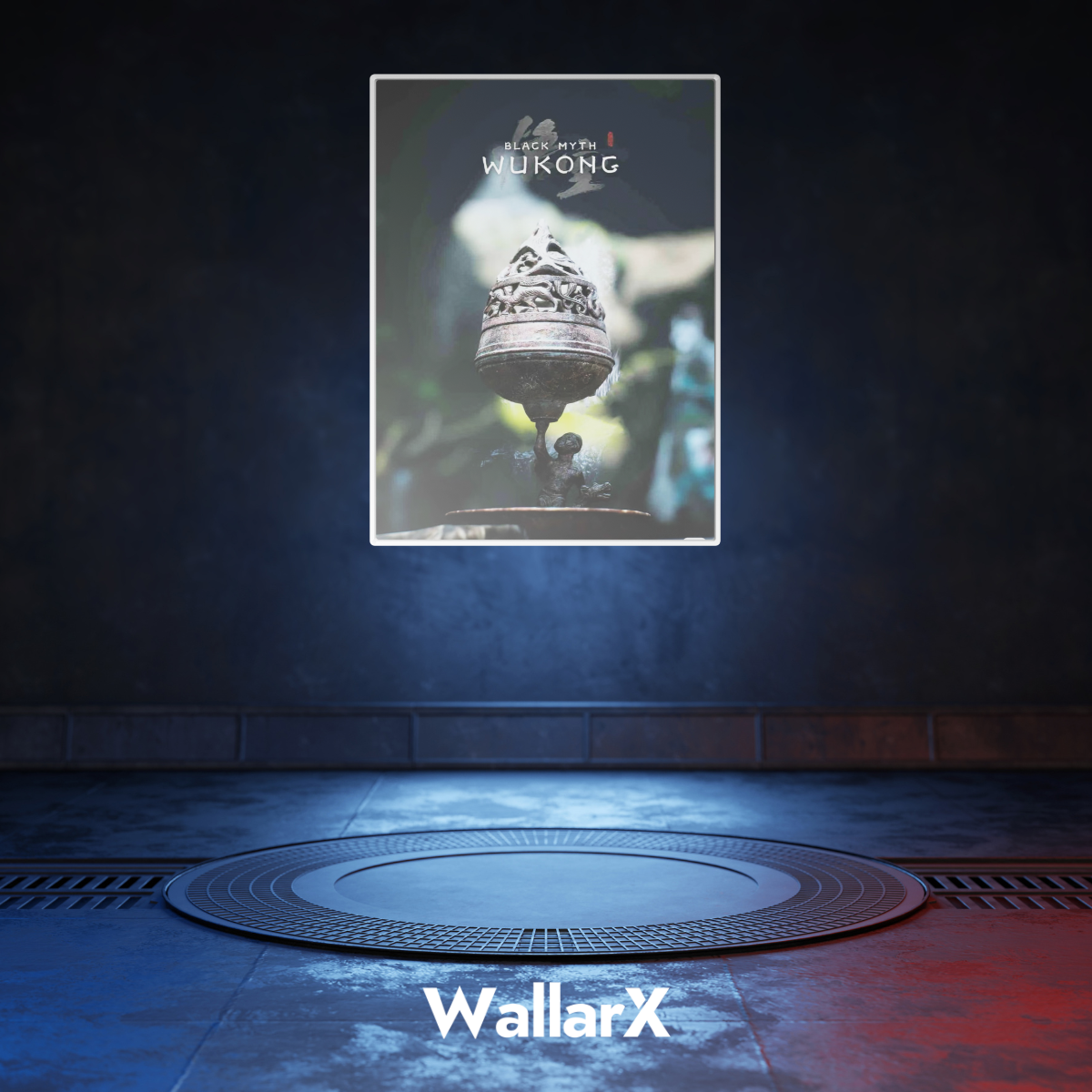 Chan Sun Wukong Temple Metal poster | WallarX